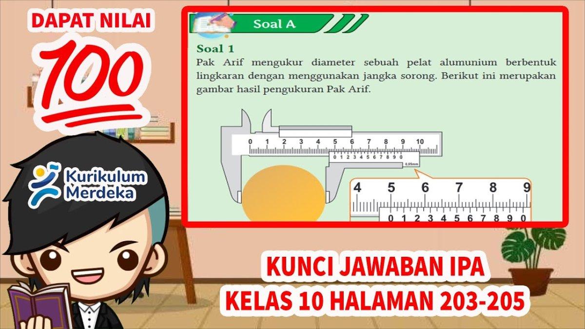 Kunci Jawaban IPA Kelas 10 Halaman 204: Bagaimana dengan Hasil Pengukuran Sebuah Balok ...
