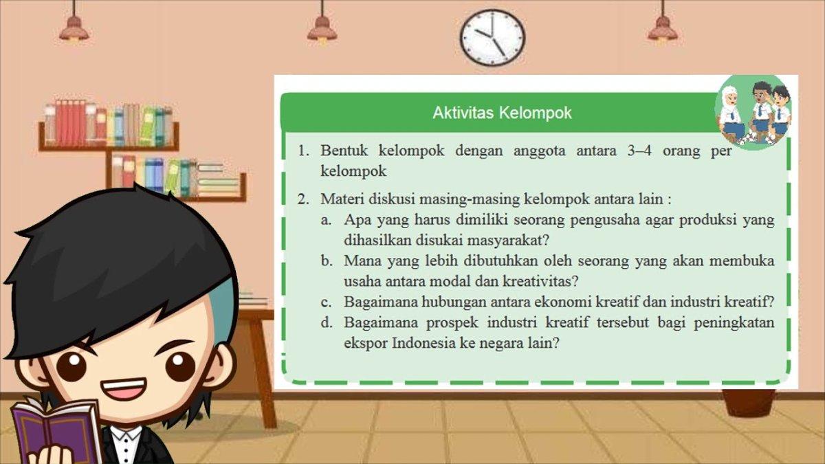Kunci Jawaban IPS Kelas 9 Hal 168-169: Bagaimana Hubungan Ekonomi Kreatif dan Industri Kreatif ...