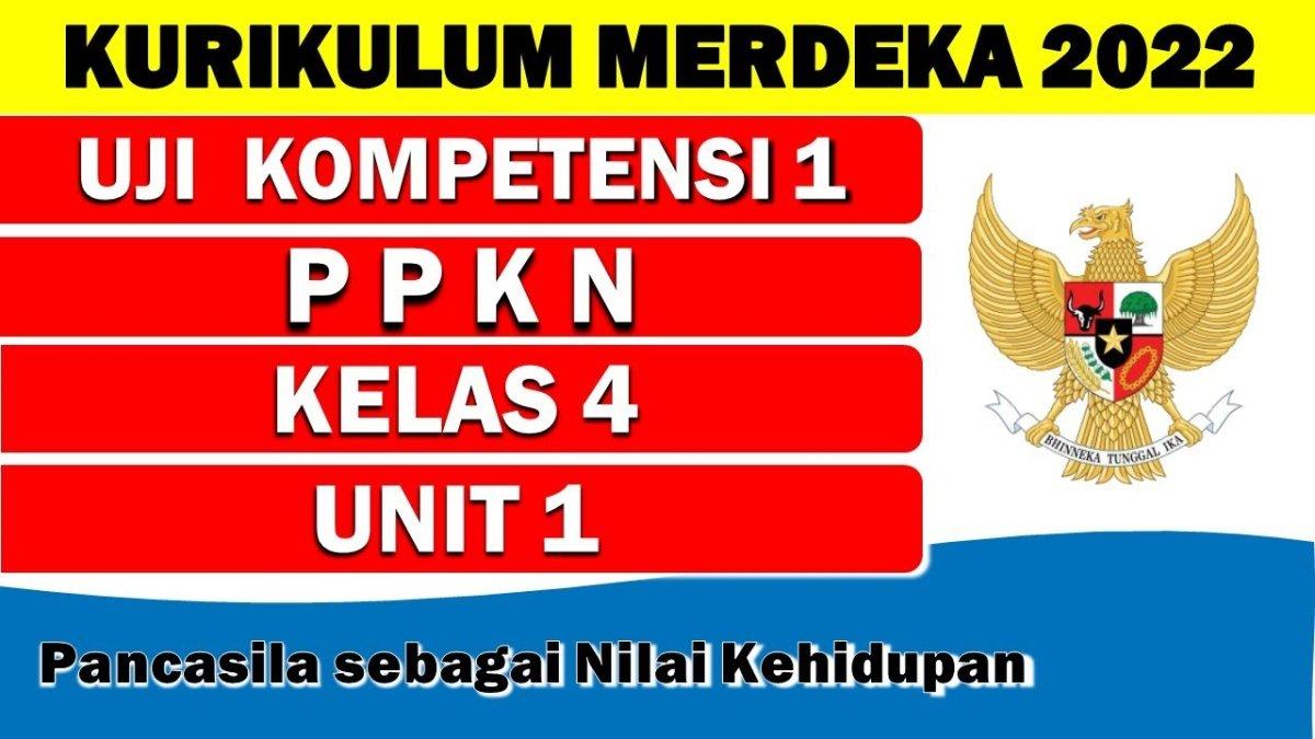 Kunci Jawaban PPKN Kelas 4 SD Unit 1 Halaman 52-53: Fungsi Utama Pancasila Sebagai apa ...
