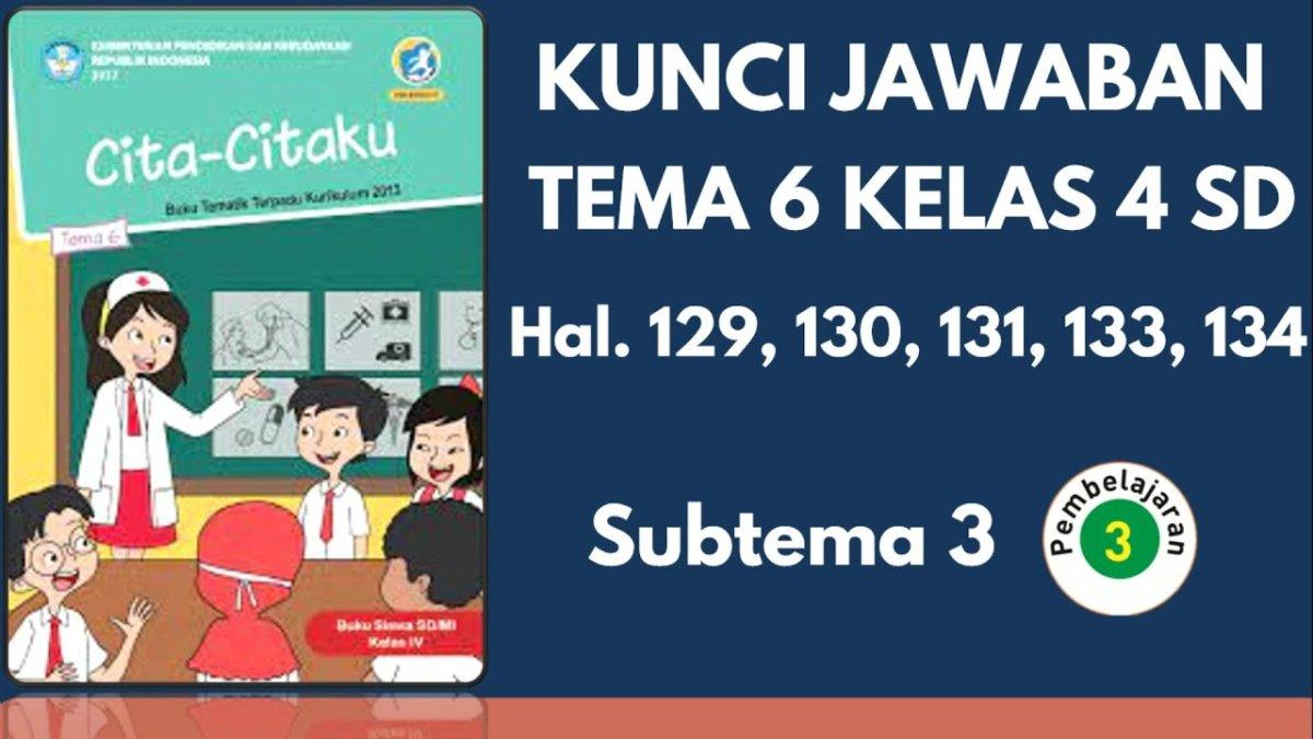 Kunci Jawaban Tema 4 Kelas 6 Halaman 129:Apa Prestasi yang Diraih ...