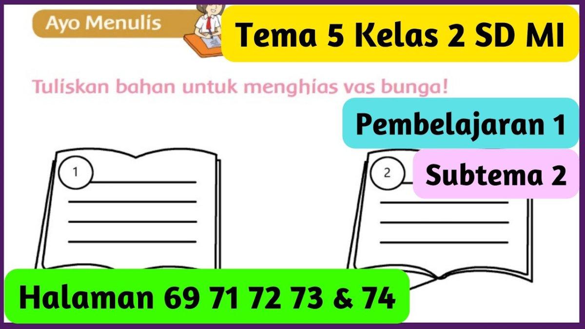 Kunci Jawaban Tema 5 Kelas 2 SD Halaman 74: Bagaimana cara Mengubah Ukuran ke Dalam Satuan Meter ...