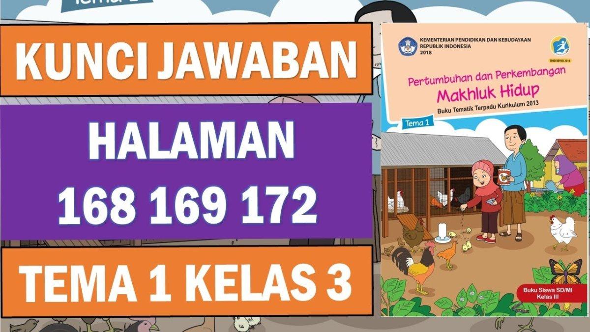 Kunci Jawaban Tematik Tema 1 Kelas 3 Halaman 168 - 172: Mengapa Bawang ...