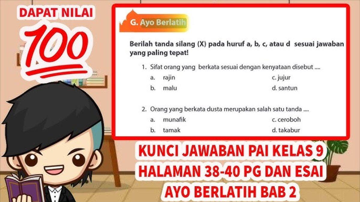Kunci Jawaban Latihan Soal PAI Kelas 9: Iman Terhadap Hari Kiamat Merupakan Rukun Iman Ke ...