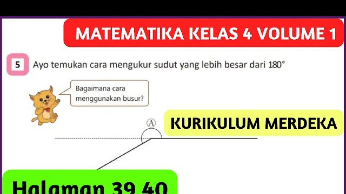 Bagaimana dengan Ukuran Sudut? Kunci Jawaban Pelajaran Matematika ...