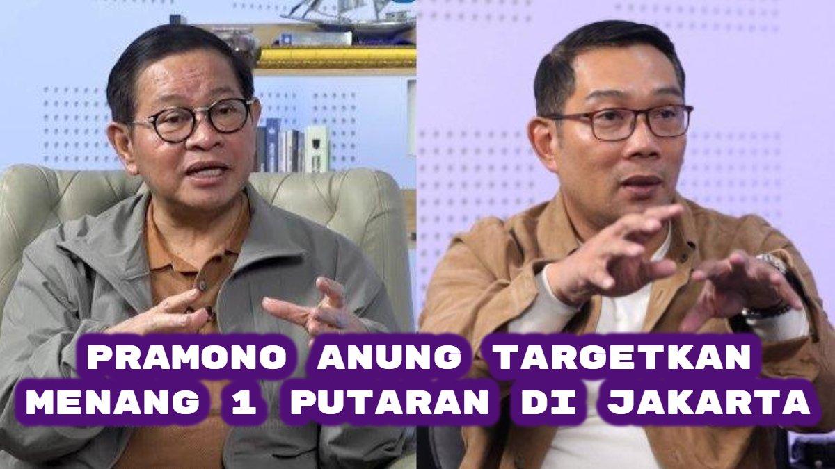 Lawan Ridwan Kamil, Pramono Anung Targetkan Menang 1 Putaran, Cek Elektabilitas Pilkada Jakarta ...
