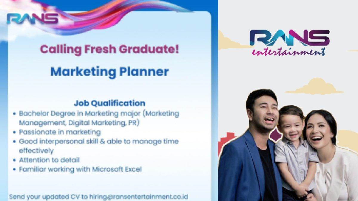 Lowongan Kerja RANS Entertainment 2024, Fresh Graduate Bisa Daftar ...