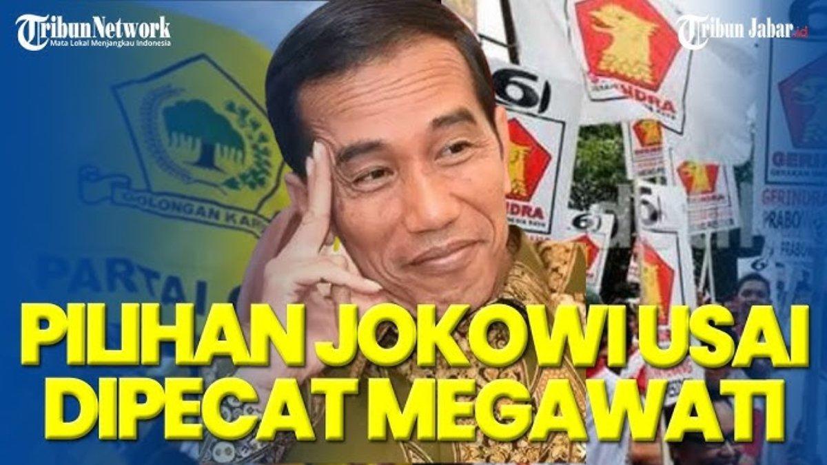 Masa Depan Jokowi, Gibran dan Bobby Usai Dipecat PDIP, Gabung Golkar, Gerindra, atau Bikin ...