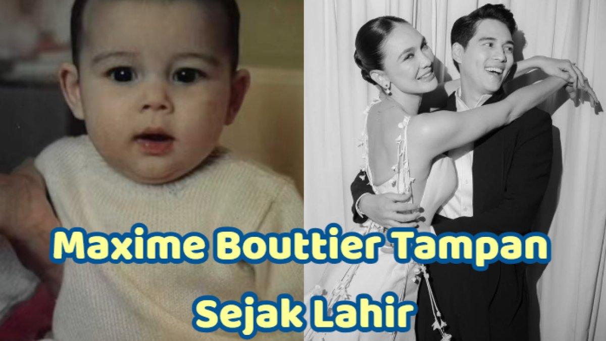 Foto Tampan Maxime Bouttier saat Bayi, Suami Luna Maya Sudah Ganteng Sejak Baru Lahir ...