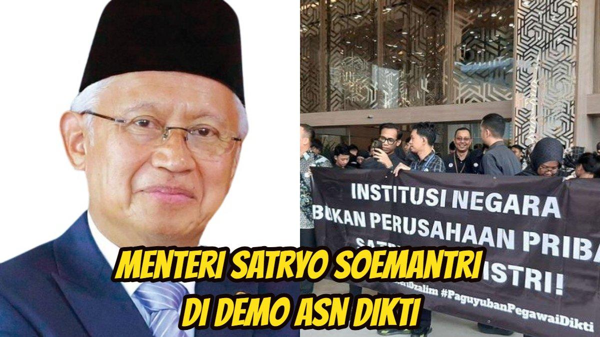 Menteri Satryo Soemantri Brodjonegoro Jadi Sorotan Imbas Demo Ratusan ...
