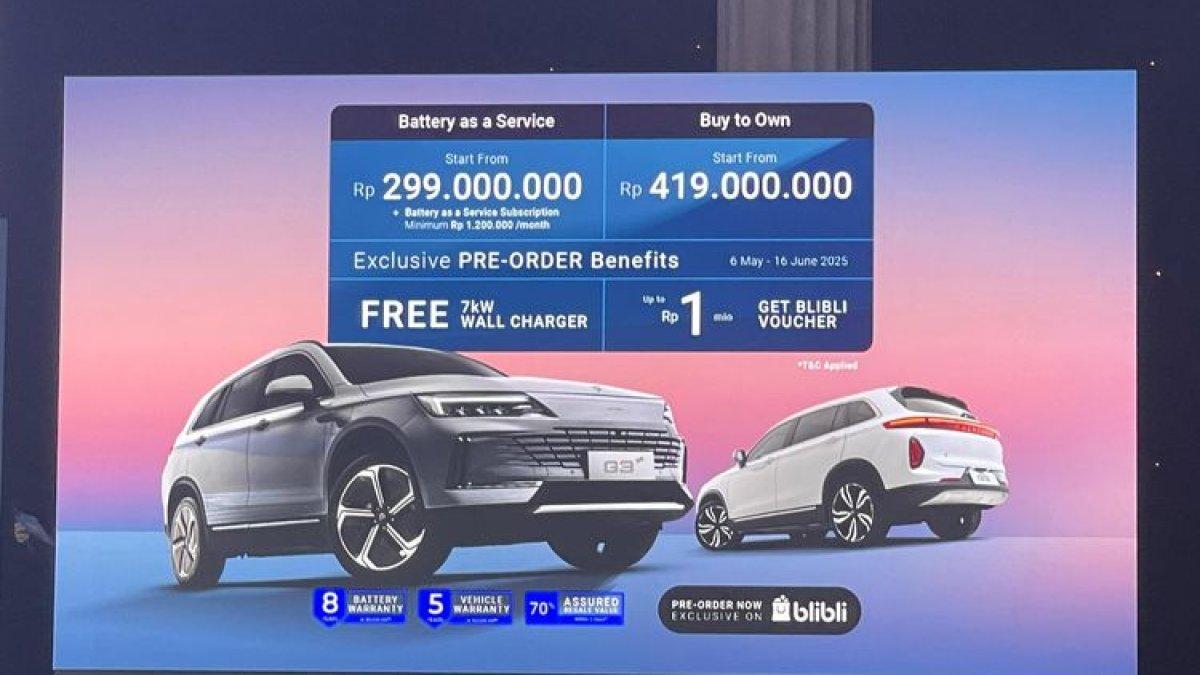 Polytron Luncurkan Mobil Listrik Pertama Seri G3 dan G3+, Segini ...