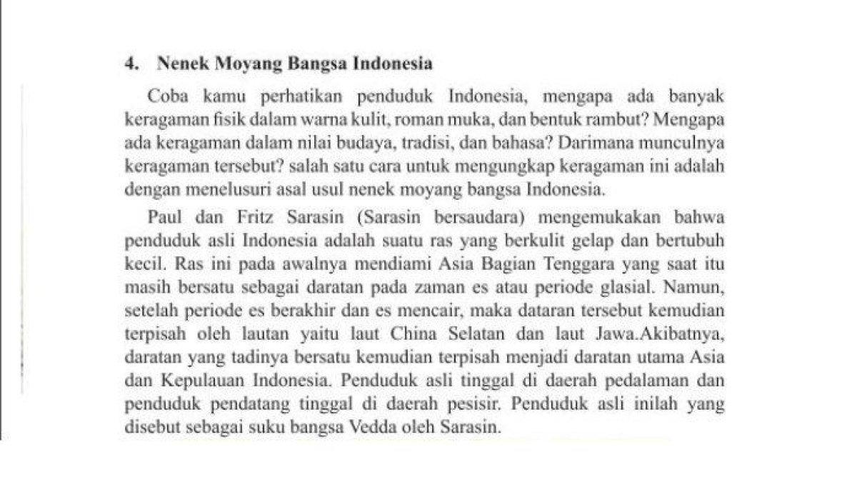 Soal & Kunci Jawaban IPS Kelas 7 SMP Halaman 220 221 222, Teori Nenek Moyang Bangsa Indonesia ...