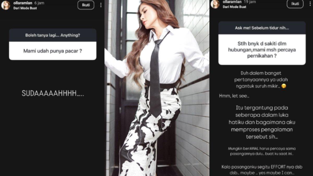 Sosok Pacar Baru Olla Ramlan, Mantan Istri Aufar Hutapea Masih Percaya Pernikahan? 'Tergantung ...