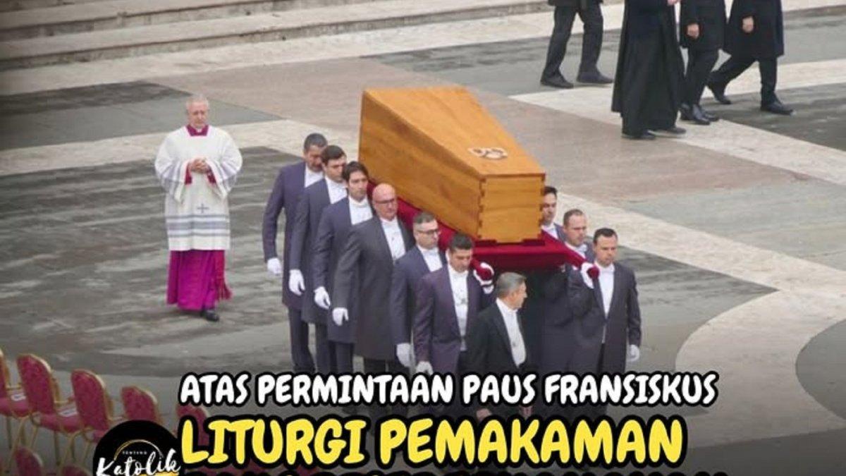 TERKINI! Foto Suasana di Gereja Katedral Jakarta Setelah Paus Fransiskus Wafat, Terpaku dalam ...
