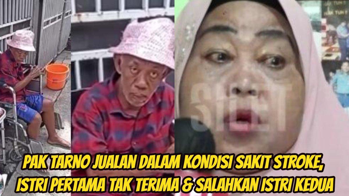 Pak Tarno Jualan dalam Kondisi Sakit Stroke, Istri Pertama Tak Terima ...