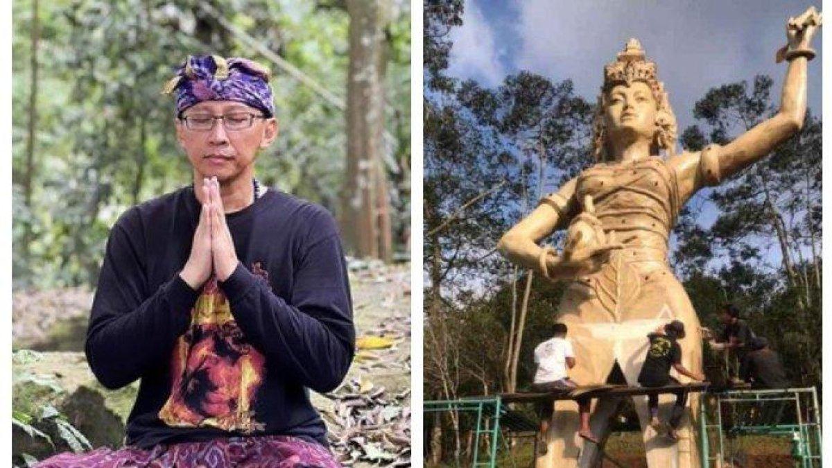 Sindiran Abu Janda Soal Pembongkaran Patung Dewi Kencana di Puncak ...