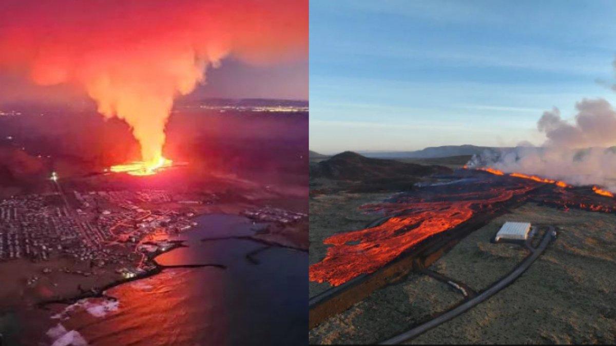 Detik-detik Mencekam, Gunung Api di Islandia Meletus Dahsyat! Lahar ...