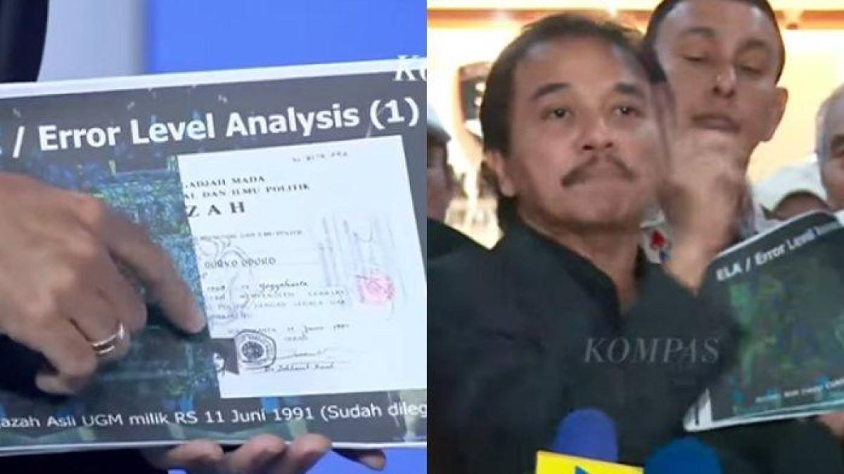 Roy Suryo Jelaskan Cara Analisis Ijazah Jokowi Pakai Metode ELA, Ungkap Hasilnya: Hancur Dia ...