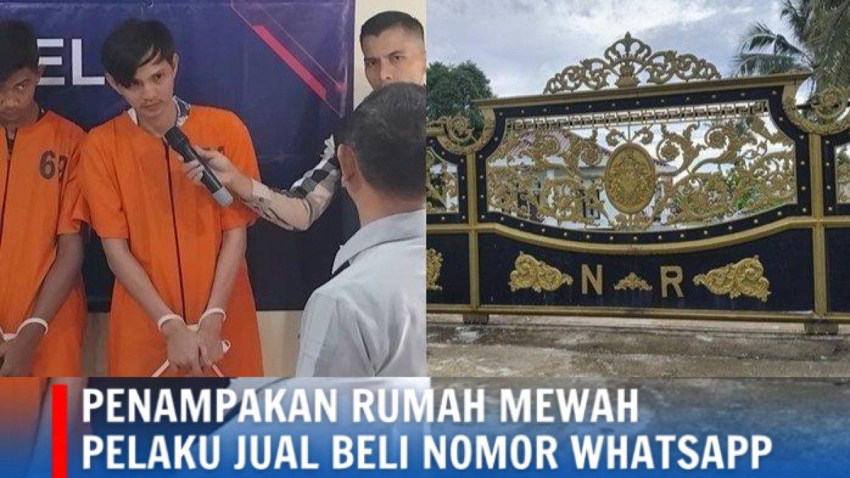 Potret Rumah Gedongan Milik Nofri, Pelaku Jual Beli Nomor WA, Mewah: Begini Nasib Rumahnya Kini ...