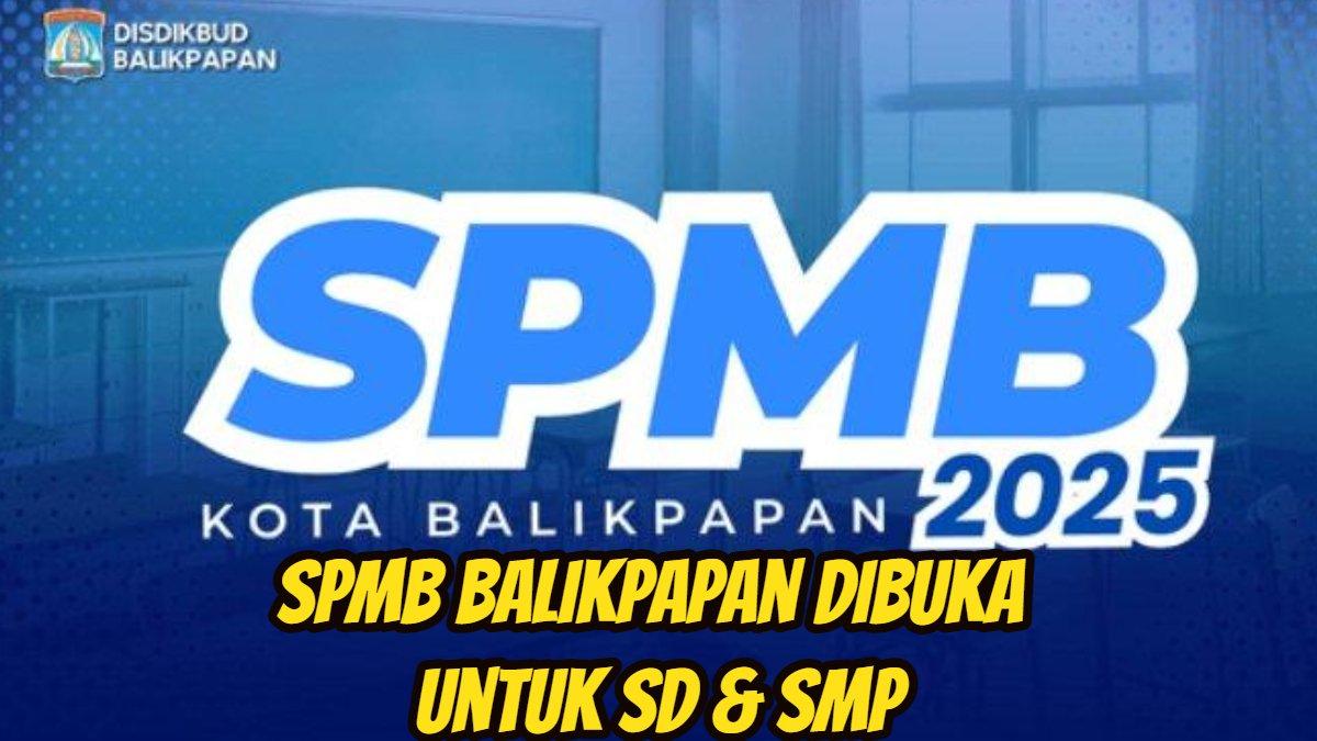 SPMB Balikpapan Dibuka Hari Ini untuk SD & SMP, Jalur Domisili, Afirmasi, Prestasi dan Mutasi ...