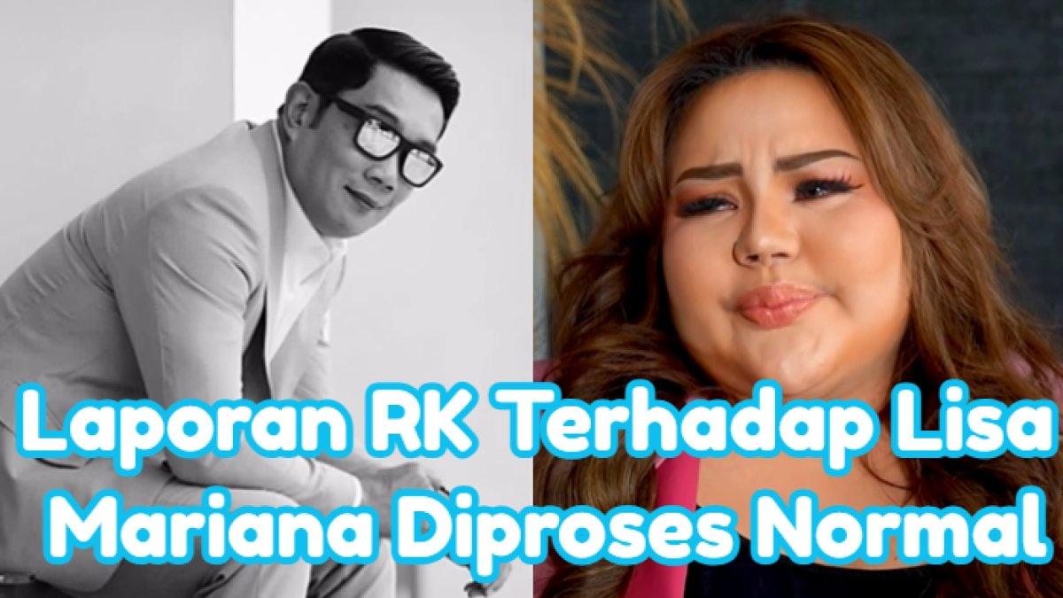 Laporan Ridwan Kamil Terhadap Lisa Mariana Naik Sidik, Pengacara Bantah Minta Dipercepat: Normal ...