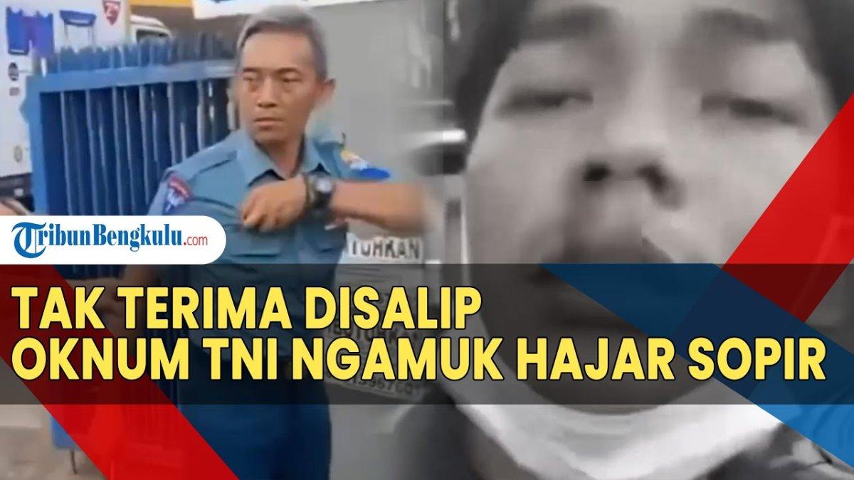Gegara Disalip, Anggota TNI Berseragam Ngamuk Hajar Sopir Catering di Bogor Jabar: Korban Luka ...