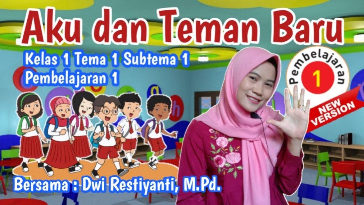 Soal & Kunci Jawaban Buku Tematik Tema 1 Kelas 1 SD Halaman 4,6,7 dan 8: Buku Subtema 1 Diriku ...
