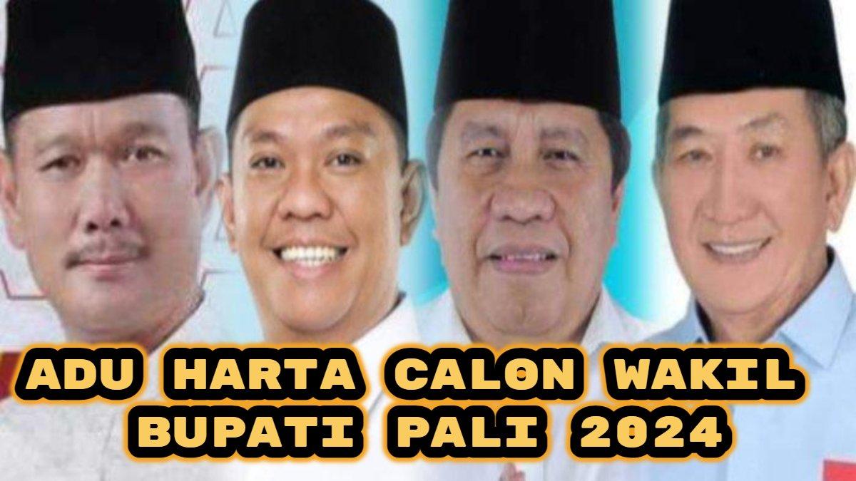Adu Harta Calon Wakil Bupati PALI 2024, Irwan vs Iwan Tuaji vs Eduar vs ...
