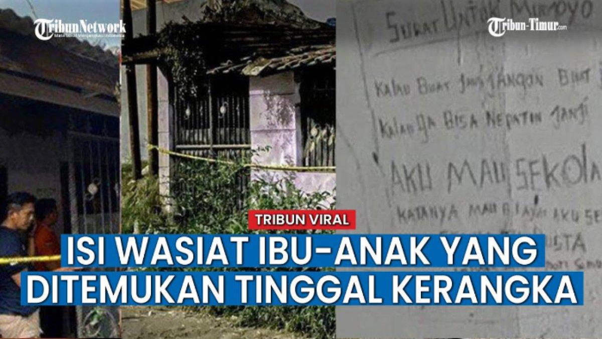 Misteri Coretan di Rumah Ibu-Anak yang Tewas Tinggal Tulang di Bandung Barat: Singgung Istri ...