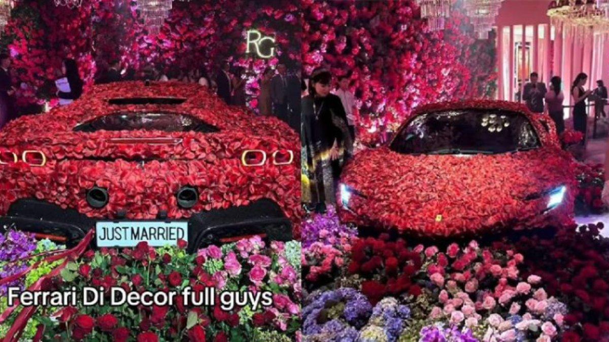 Pernikahan Super Mewah Habis Rp461 Miliar, Pengantin Wanita Diberi 100 Gelang Emas di Leher ...