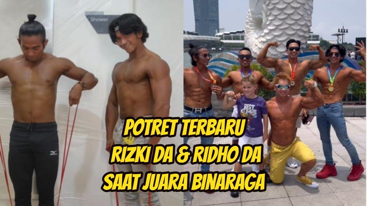 7 Potret Rizki dan Ridho DA Banting Setir Jadi Binaragawan, Jadi Juara ...