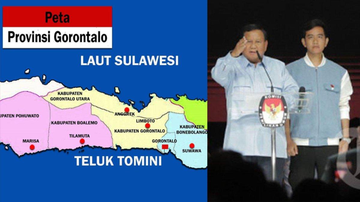 Prabowo-Gibran Unggul di Gorontalo, Raih Setengah Juta Lebih Suara, Cek Rekapitulasi Pilpres ...