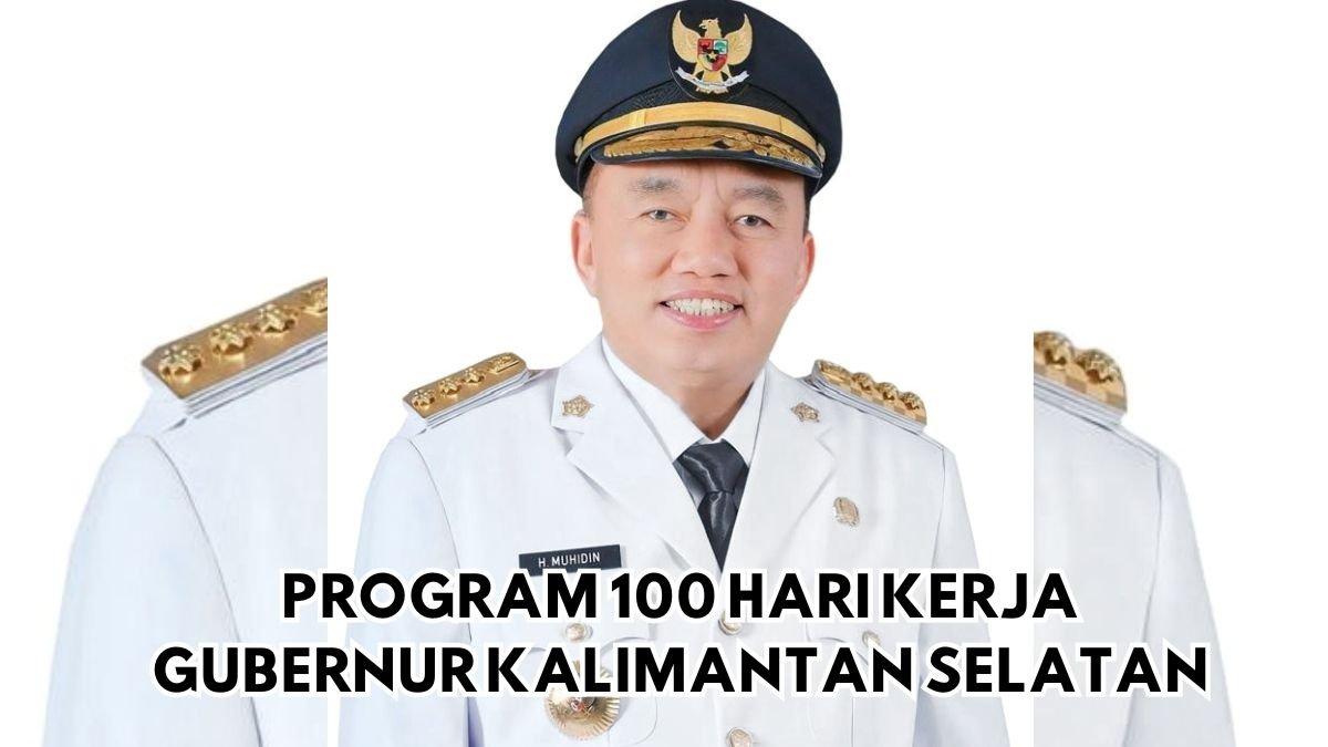 Program 100 Hari Kerja Gubernur Kalimantan Selatan Muhidin, Siap Bangun Jembatan Selat Pulau ...