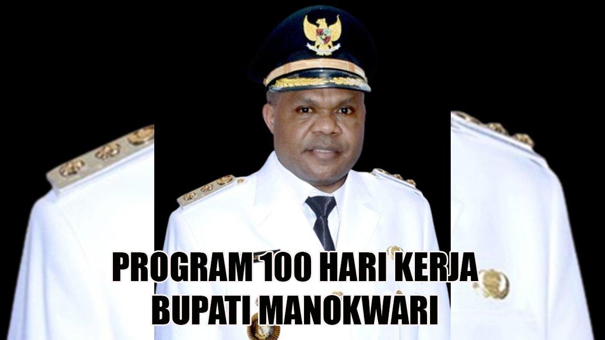 Program 100 Hari Kerja Bupati Manokwari Papua Barat Hermus Indou, Susun ...