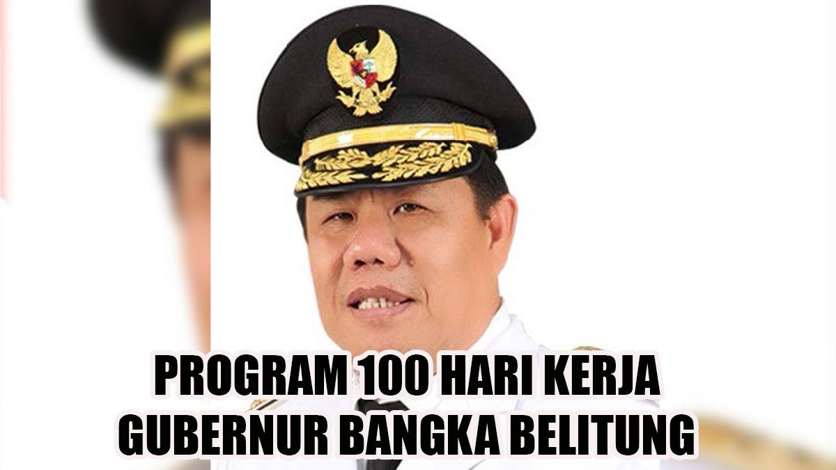 Program 100 Hari Kerja Gubernur Bangka Belitung Hidayat Arsani, 2 Hal Ini Jadi Prioritas Utama ...