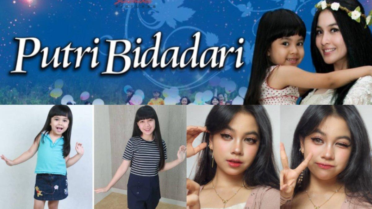 Artis Cilik Dulu Lawan Main Sandra Dewi di Sinetron Putri Bidadari ...
