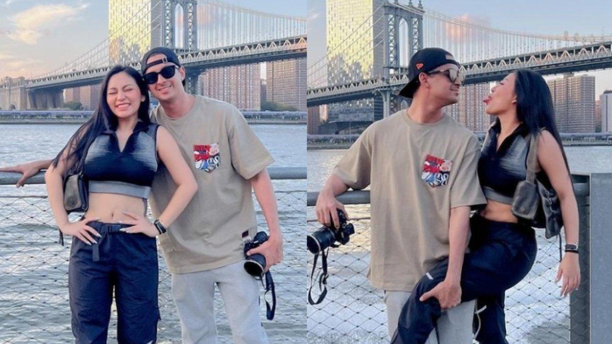 GAYA Rachel Vennya Jalan-jalan di Amerika, Tampil Seksi dengan Sport ...