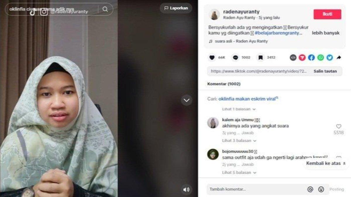 HEBOH! TikToker Oklin Fia Unggah Video Jilat Es Krim, Dinilai Mirip Konten Pornografi, Panen ...