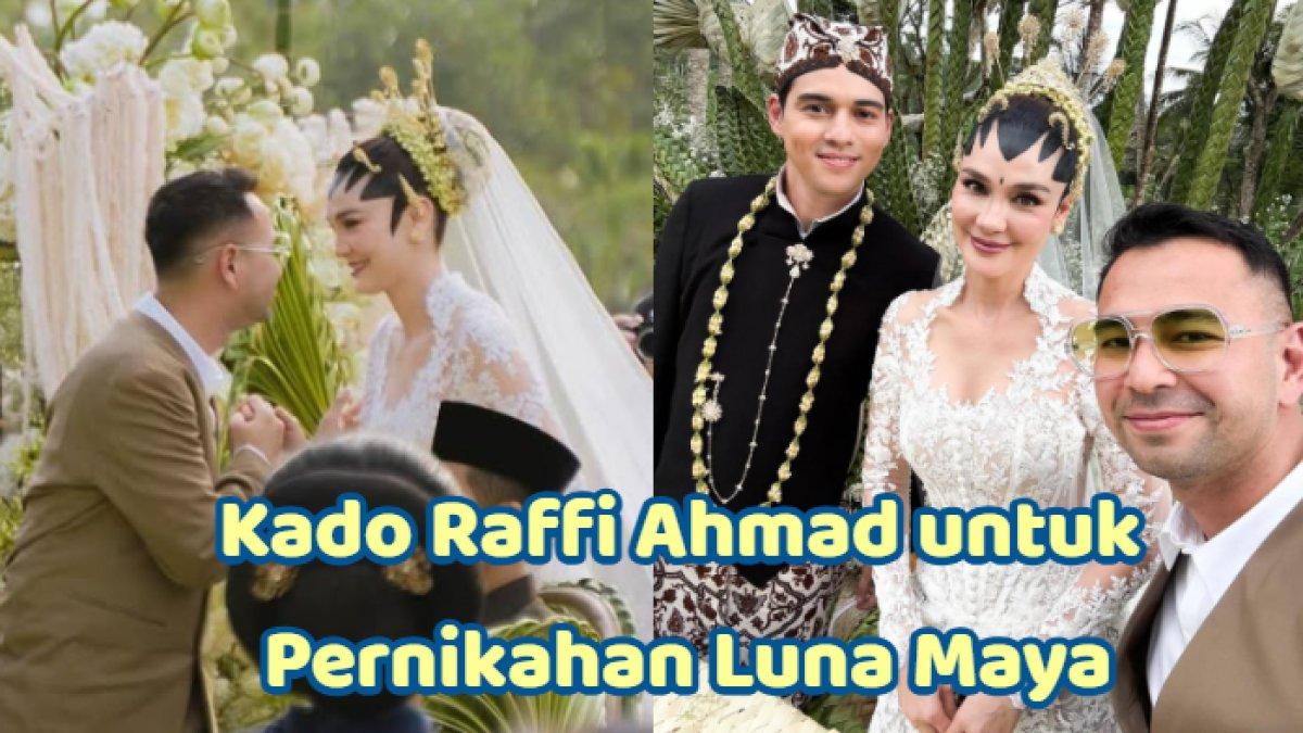 Angpau Raffi Ahmad untuk Pernikahan Luna Maya, Istri Maxime Bouttier: Sebenarnya Gak ...