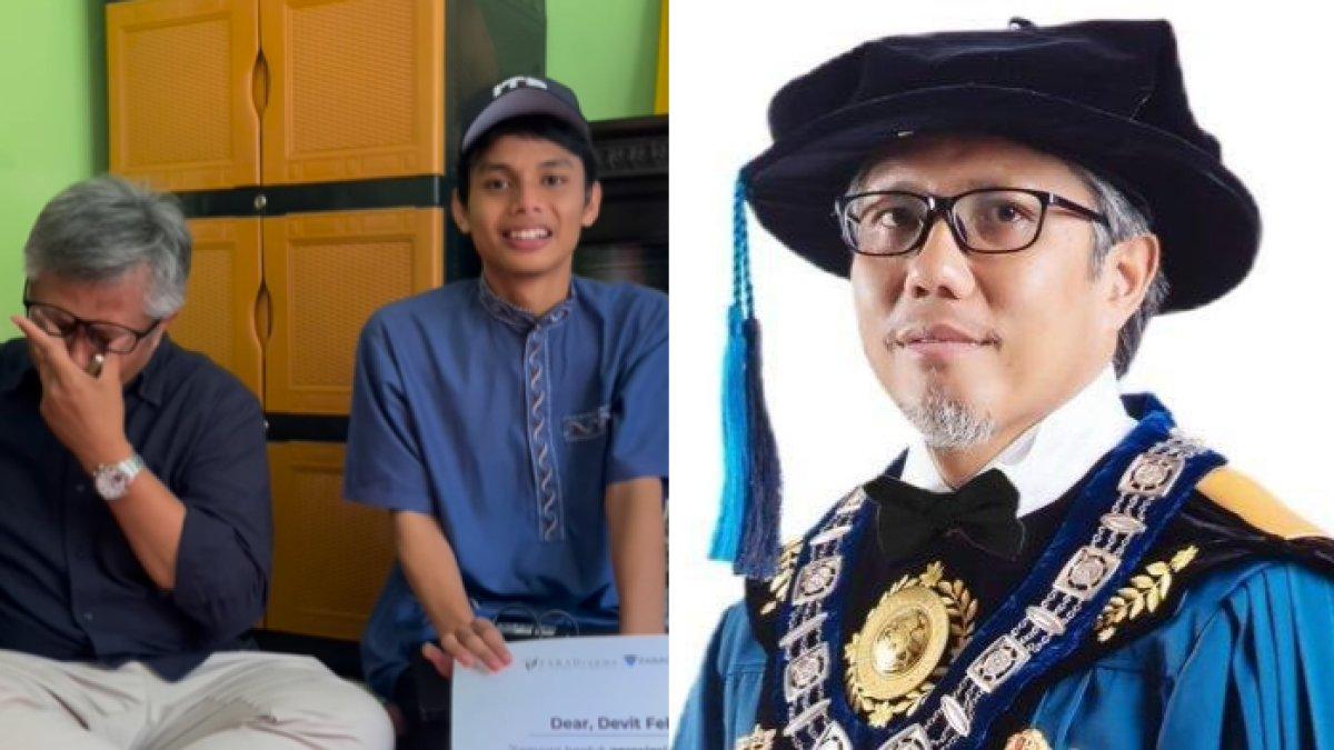 Sosok & Profil Tatacipta Dirgantara, Rektor ITB Temui Devit Anak Kuli ...