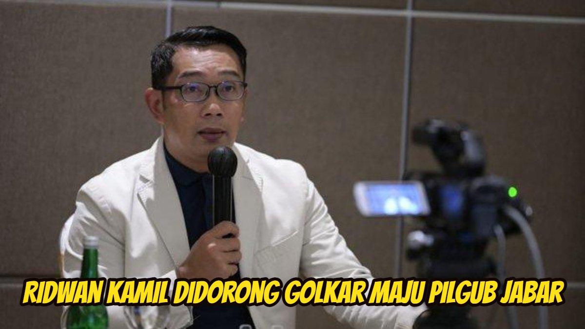 Elektabilitasnya Sulit Kejar Ahok & Anies di Jakarta, Ridwan Kamil Didorong Golkar Maju Pilgub ...