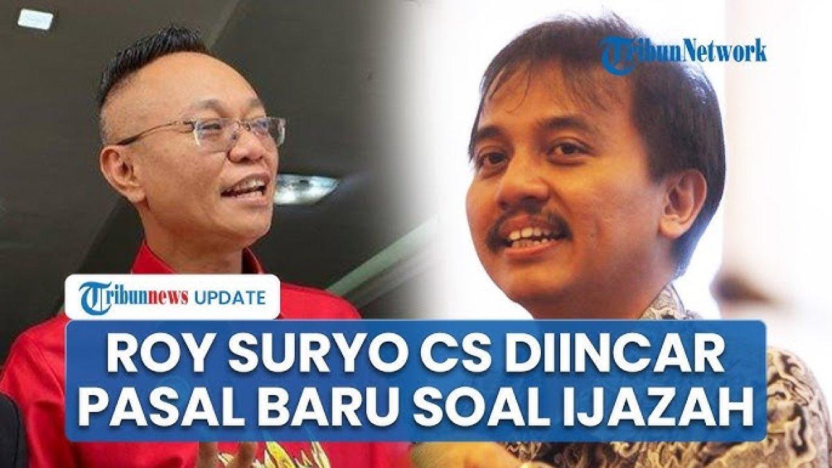 Ngotot Ijazah Jokowi Palsu, Roy Suryo Cs Dijerat Pasal Penghasutan dan ... Ngotot Ijazah Jokowi Palsu, Roy Suryo Cs Dijerat Pasal Penghasutan dan ...