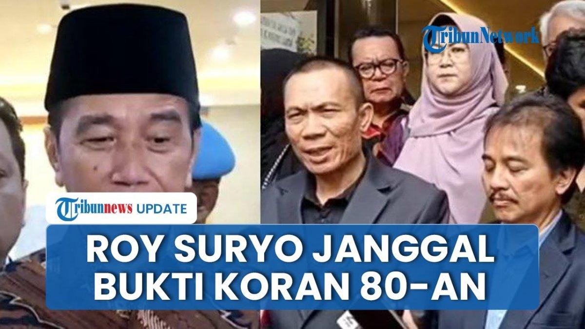 Roy Suryo Tuduh Palsu Koran yang Jadi Alat Bukti Jokowi di Kasus Ijazah, Pakai Alasan Ini ...