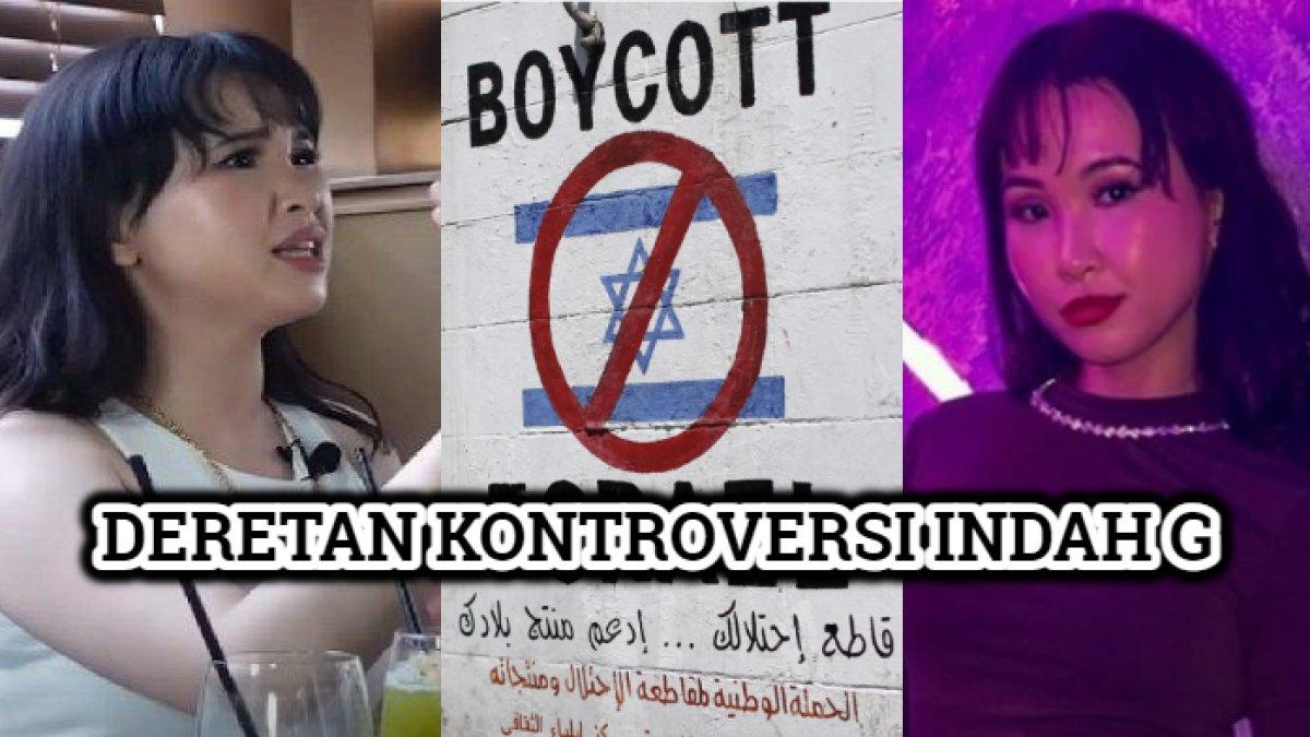 5 Kontroversi Indah G: Kritik Hafalan Quran hingga Tertawakan Aksi Boikot Israel bareng Coki ...