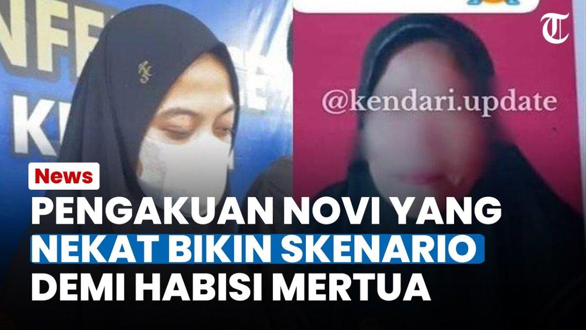 Kejinya Novi Bunuh Mertua di Kendari Sultra, Rencana Awal Bukan Tusuk Pakai Pisau, Ditolak ...