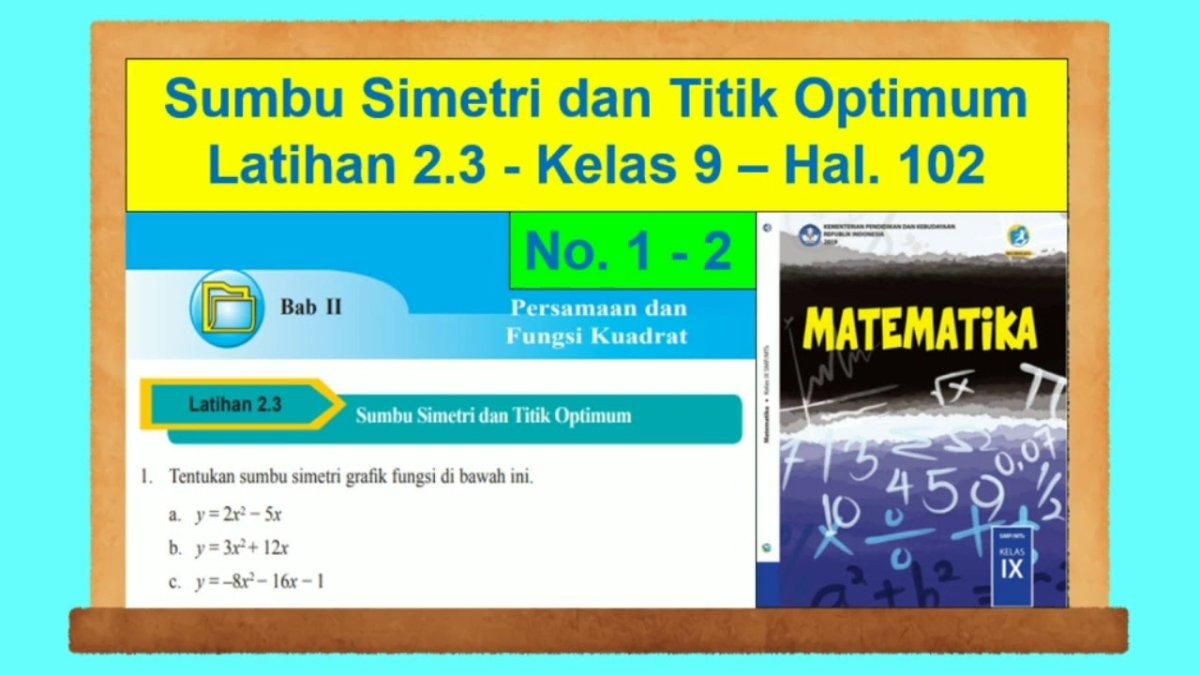 Kunci Jawaban Matematika Kelas 9 SMP/MTs Halaman 102: Apa yang Dimaksud ...