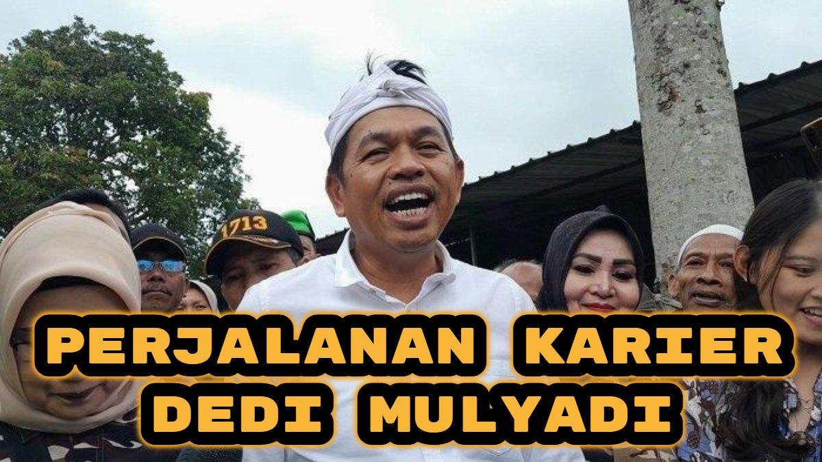 Perjalanan Karier Dedi Mulyadi Gubernur Jawa Barat yang Dilantik ...