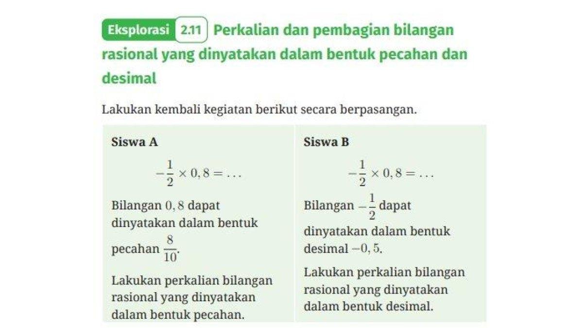 Soal & Kunci Jawaban Matematika Kelas 7 SMP Halaman 72-73 : Perkalian ...