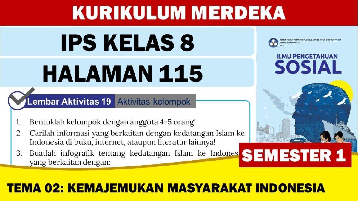 Soal & Kunci Jawaban IPS Kelas 8 SMP Halaman 115 Kurikulum Merdeka ...
