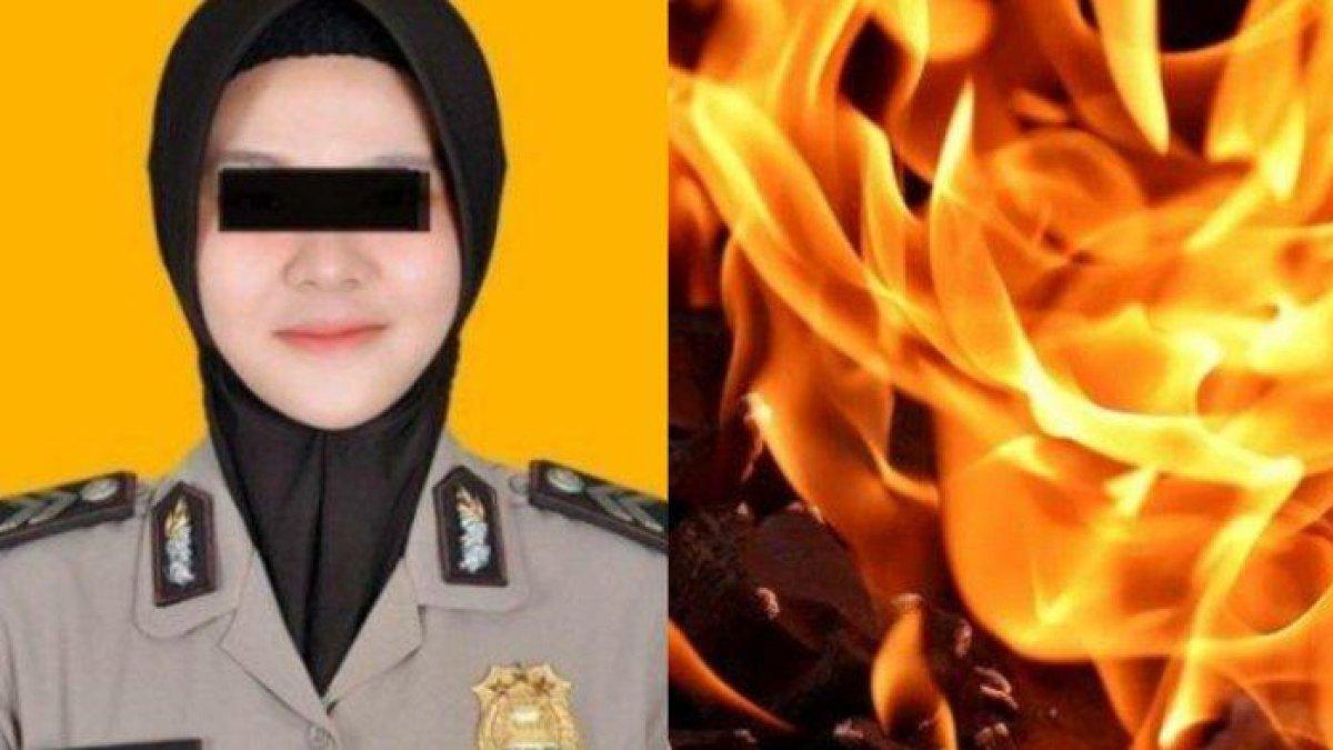 Sosok Briptu FN Polwan Bakar Suami Polisi di Mojokerto Jatim, Briptu ...