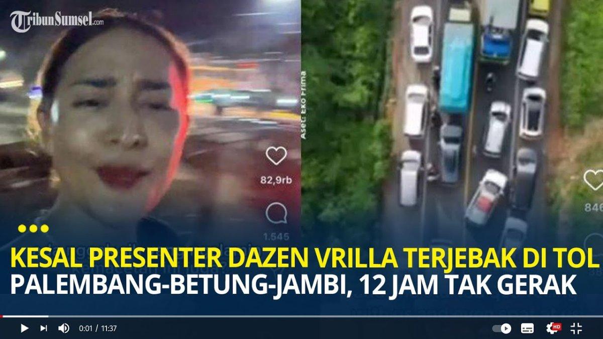 Sosok Dazen Vrilla, Curhat Terjebak Macet di Banyuasin 12 Jam saat Mudik, Presenter Asian Games ...